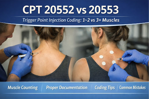 CPT 20552 vs 20553: Trigger Point Injection Coding Guide