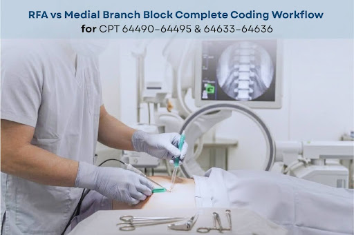 RFA vs Medial Branch Block Coding Using CPT 64490–64636